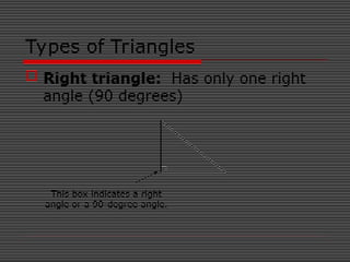 types of triangles, identifying triangles | PPT