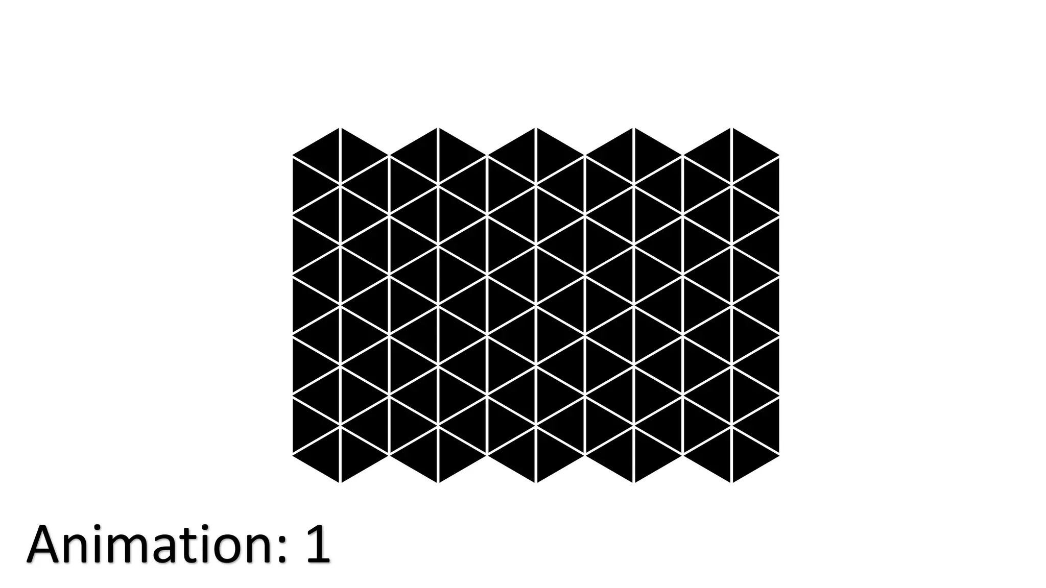 Triangles Pattern Animated Background PowerPoint Template | PPTX