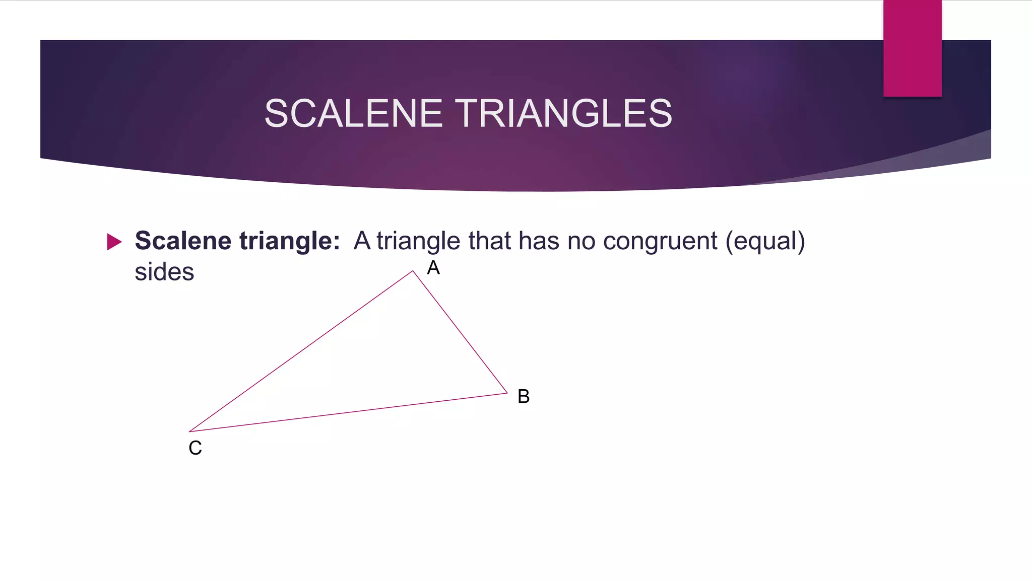 Triangles and it's properties | PPTX