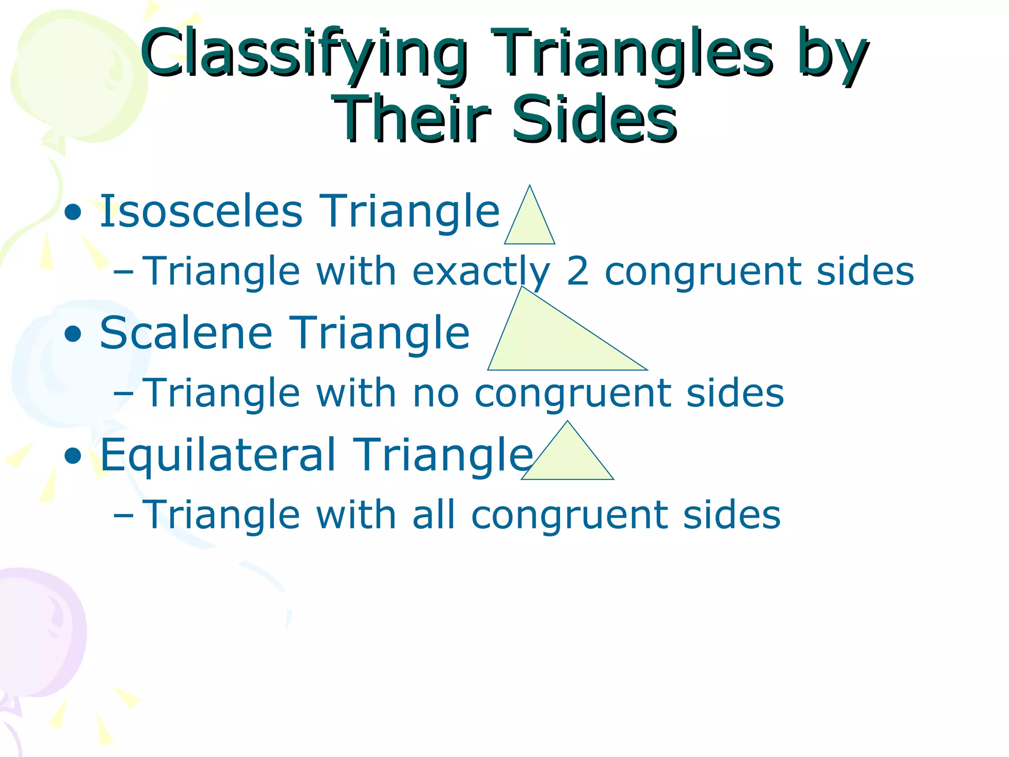 Triangles And Quadrilaterals | PPT | Education