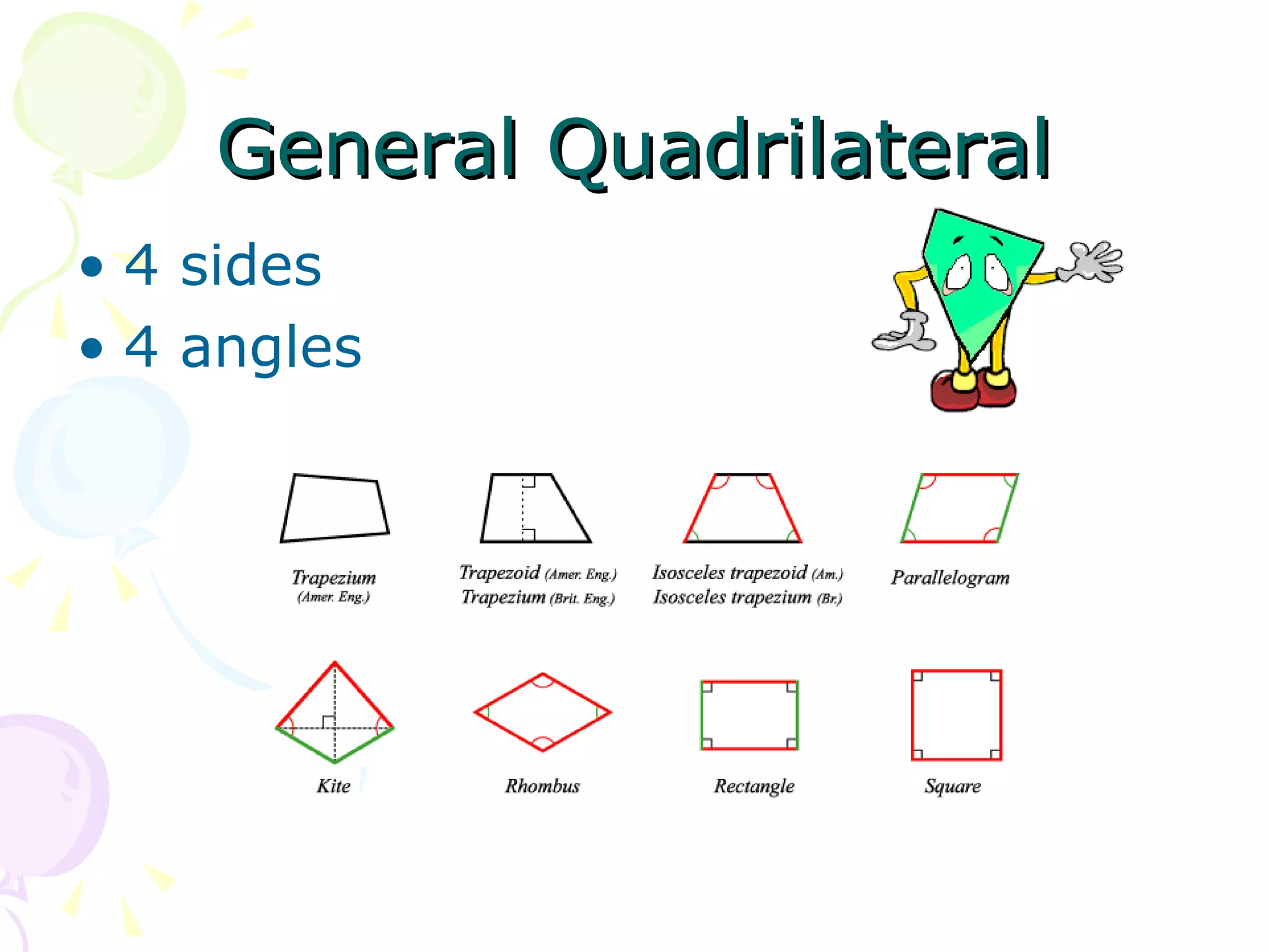 Triangles And Quadrilaterals | PPT | Education