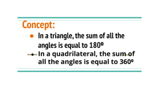 Triangles and quadrilaterals | PDF
