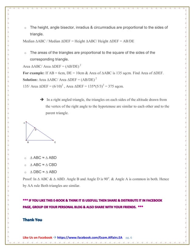 Triangles and their properties | PDF