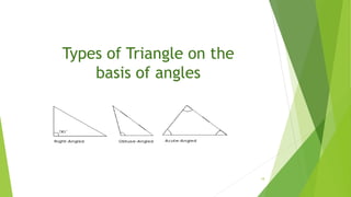 Triangles introduction class 5 | PDF