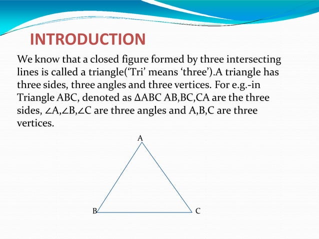 triangles class9.pptx | Physics | Science