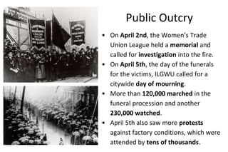 Triangle Shirtwaist Fire Protest