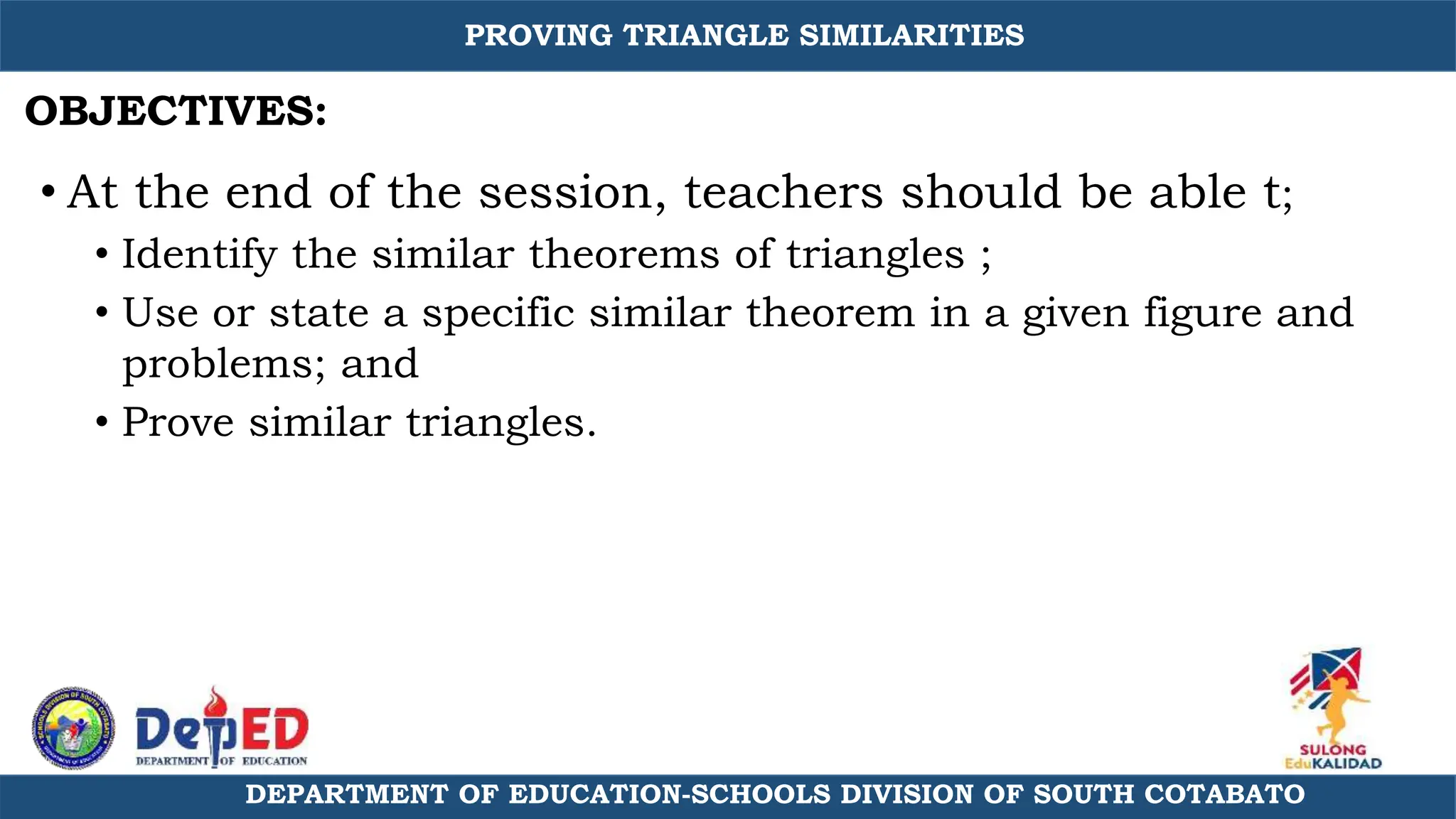 TRIANGLE SIMILARITIES - BFNHGCGFXBV.pptx