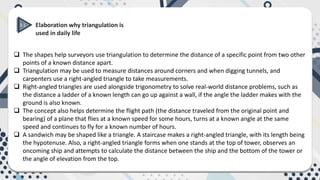 Triangles in daily life | PPTX