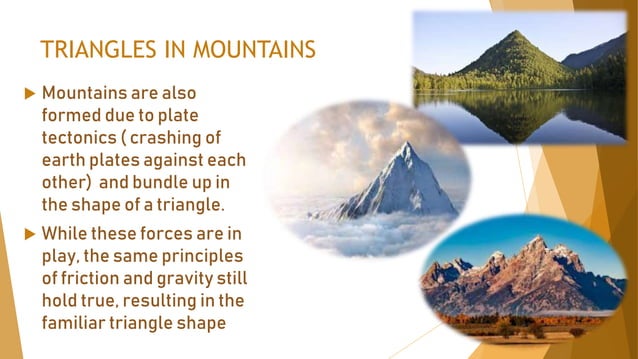 TRIANGLES IN THE NATURE.pptx | Geology | Science