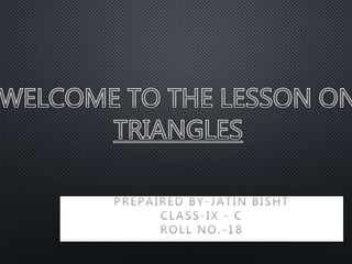 Triangles | PPT