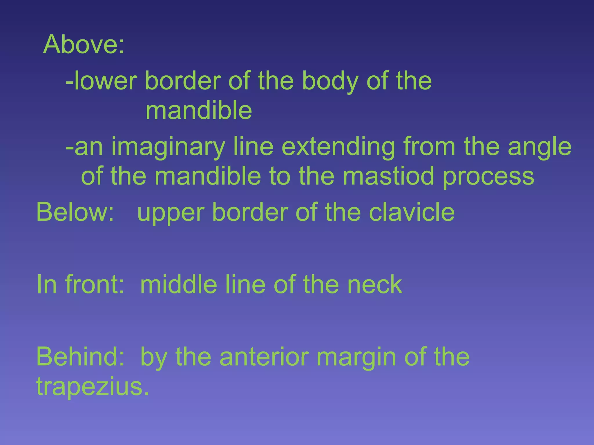 surgical anatomy of Triangles of neck | PPT