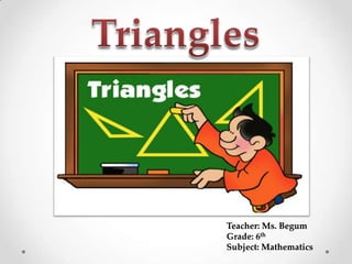 Triangles | PPT