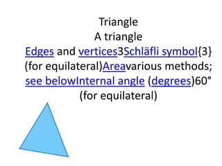 joshua benny hinn ppt 1 triangles for class x | PPT
