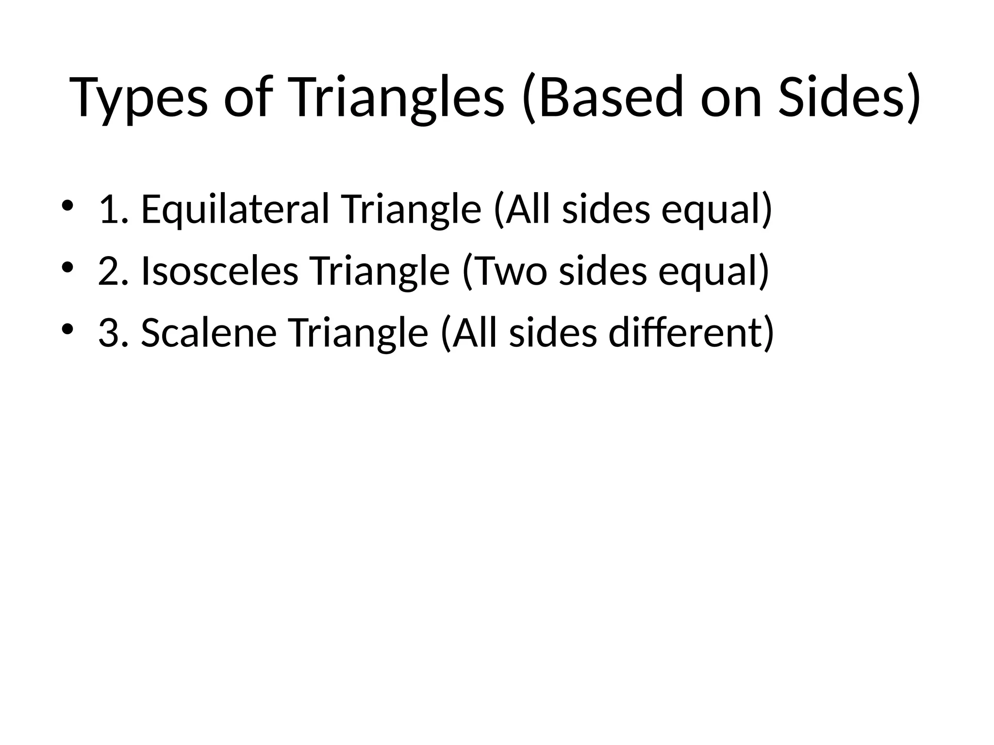 Triangles_Presentation.pptx to know what is triangle | PPT