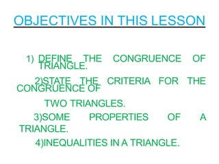 Triangles srini ppt | PPT