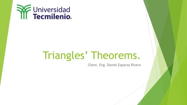 Triangles’ Theorems.pptx | Physics | Science