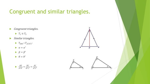 Triangles’ Theorems.pptx | Physics | Science