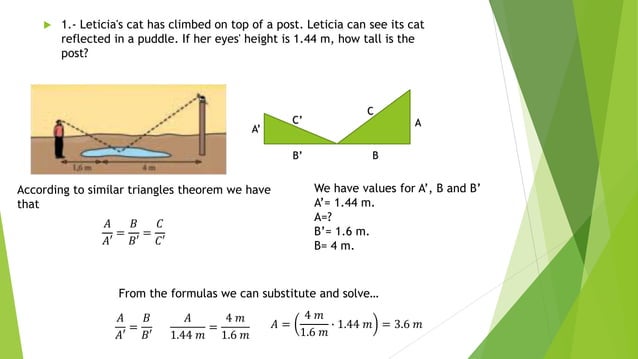 Triangles’ Theorems.pptx | Physics | Science