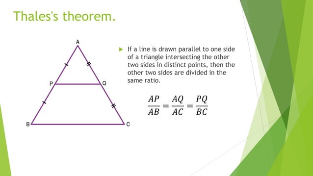 Triangles’ Theorems.pptx | Physics | Science