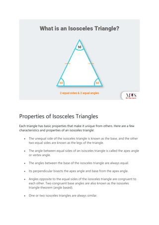 Triangles What are the properties of an Isosceles Triangle.pdf
