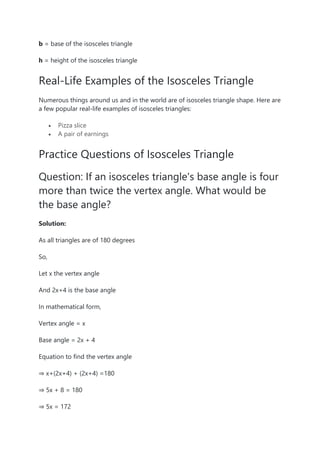 Triangles What are the properties of an Isosceles Triangle.pdf