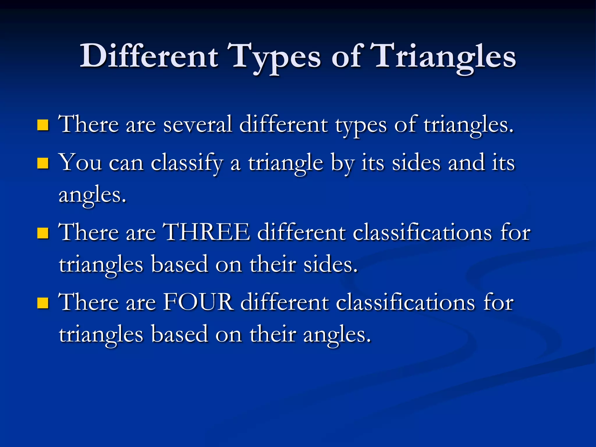 Triangle types | PPTX