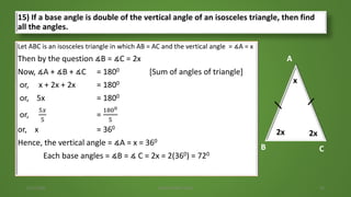 #Triangle : Experimental verification of properties of triangle | PPSX