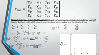 Triangular factorization | PPTX