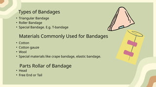 Proper Application of Triangular Bandage during Disaster | PPTX