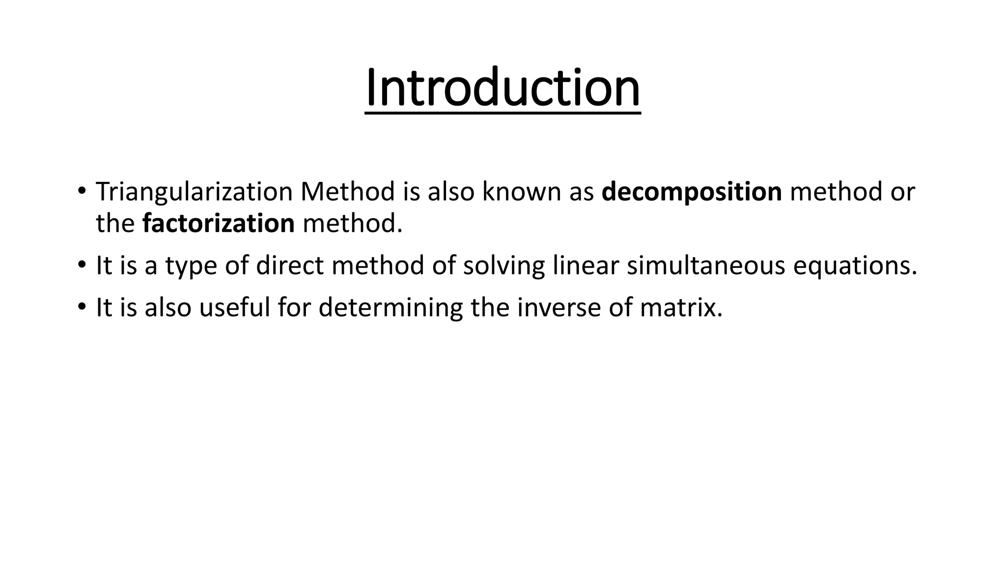 Triangularization Method Pptx Physics Science 8458