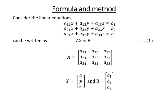 Triangularization method | PPTX | Physics | Science