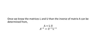 Triangularization method | PPTX