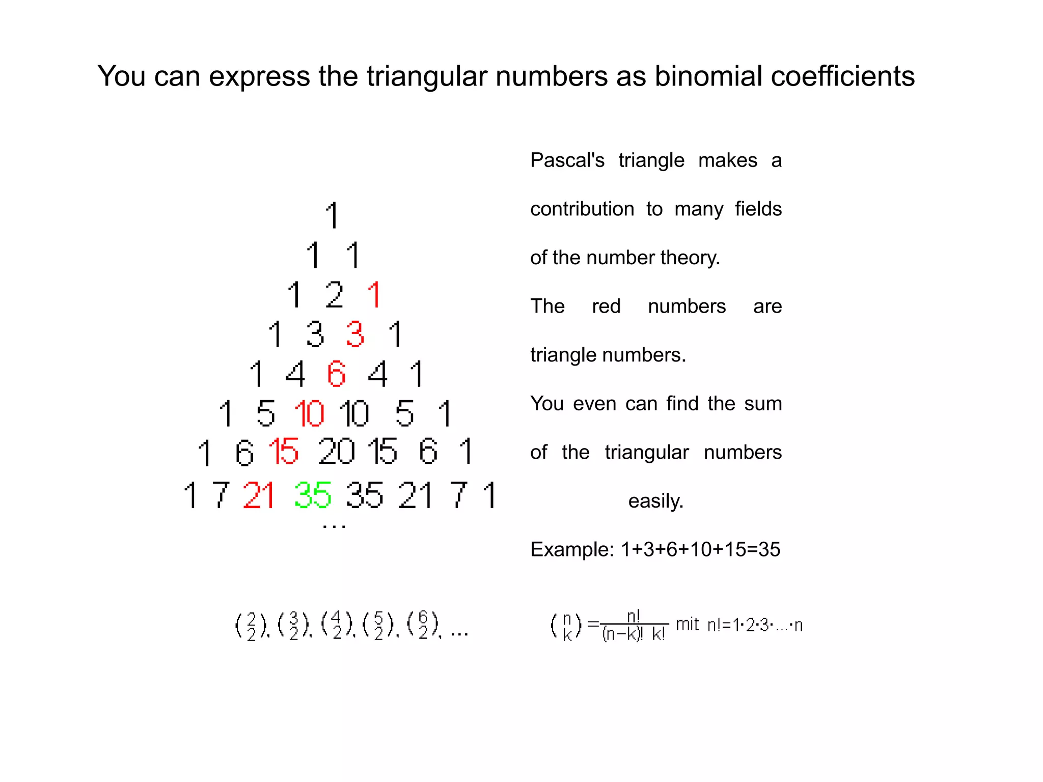 Triangular numbers | PPTX