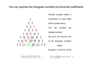 Triangular numbers | PPTX