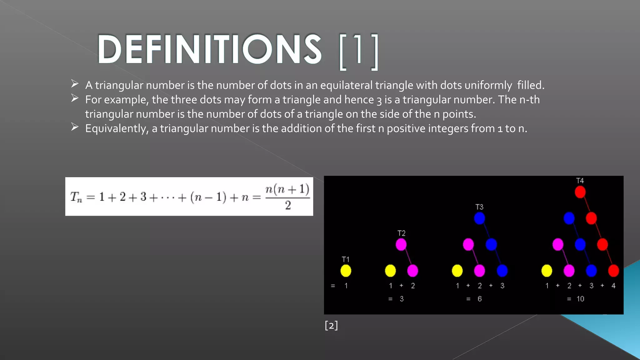 Triangular numbers | PPT | Computer Networking | Computing