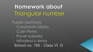 Triangular numbers | PPT | Computer Networking | Computing