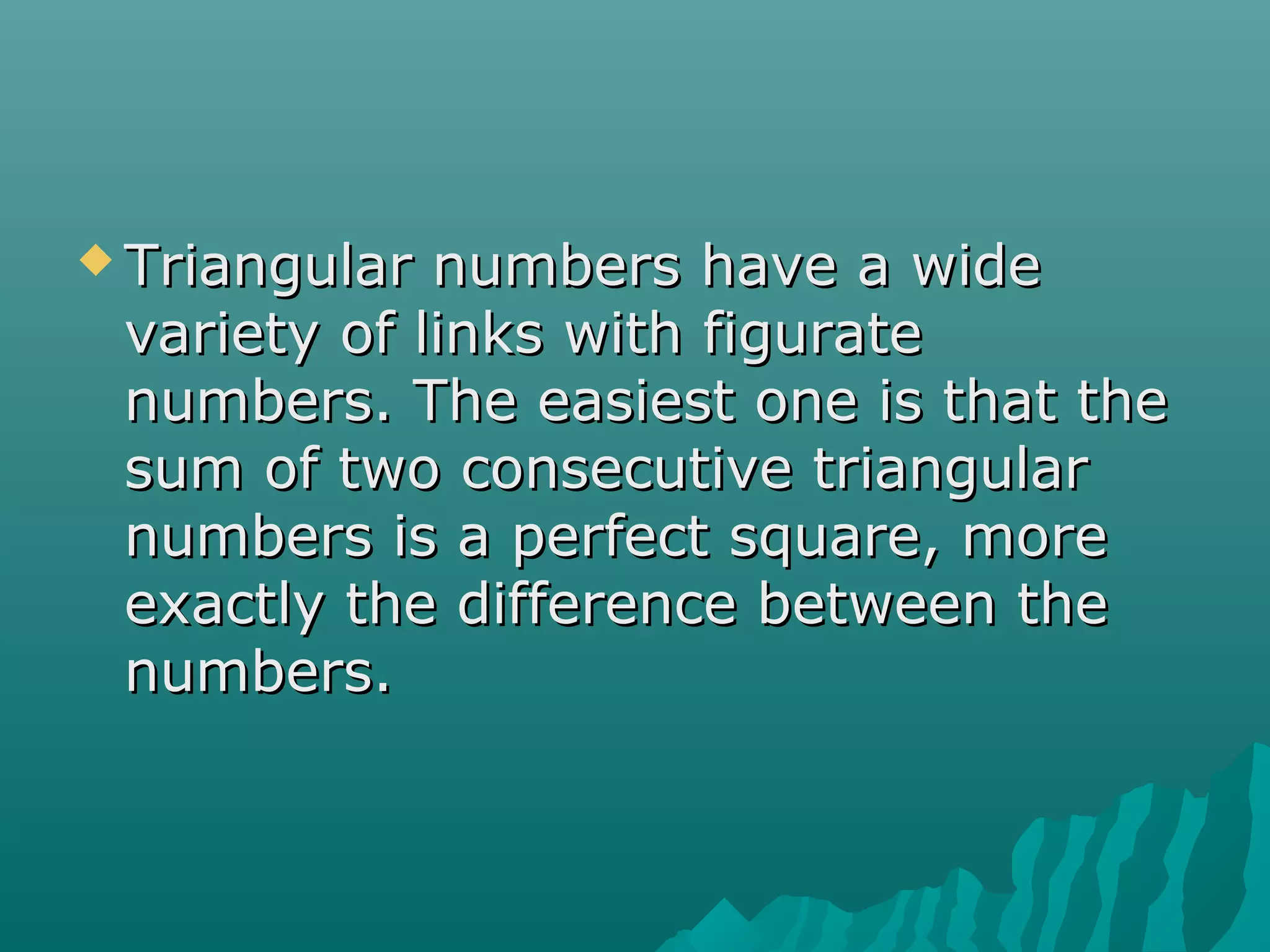 Triangular numbers | PPT