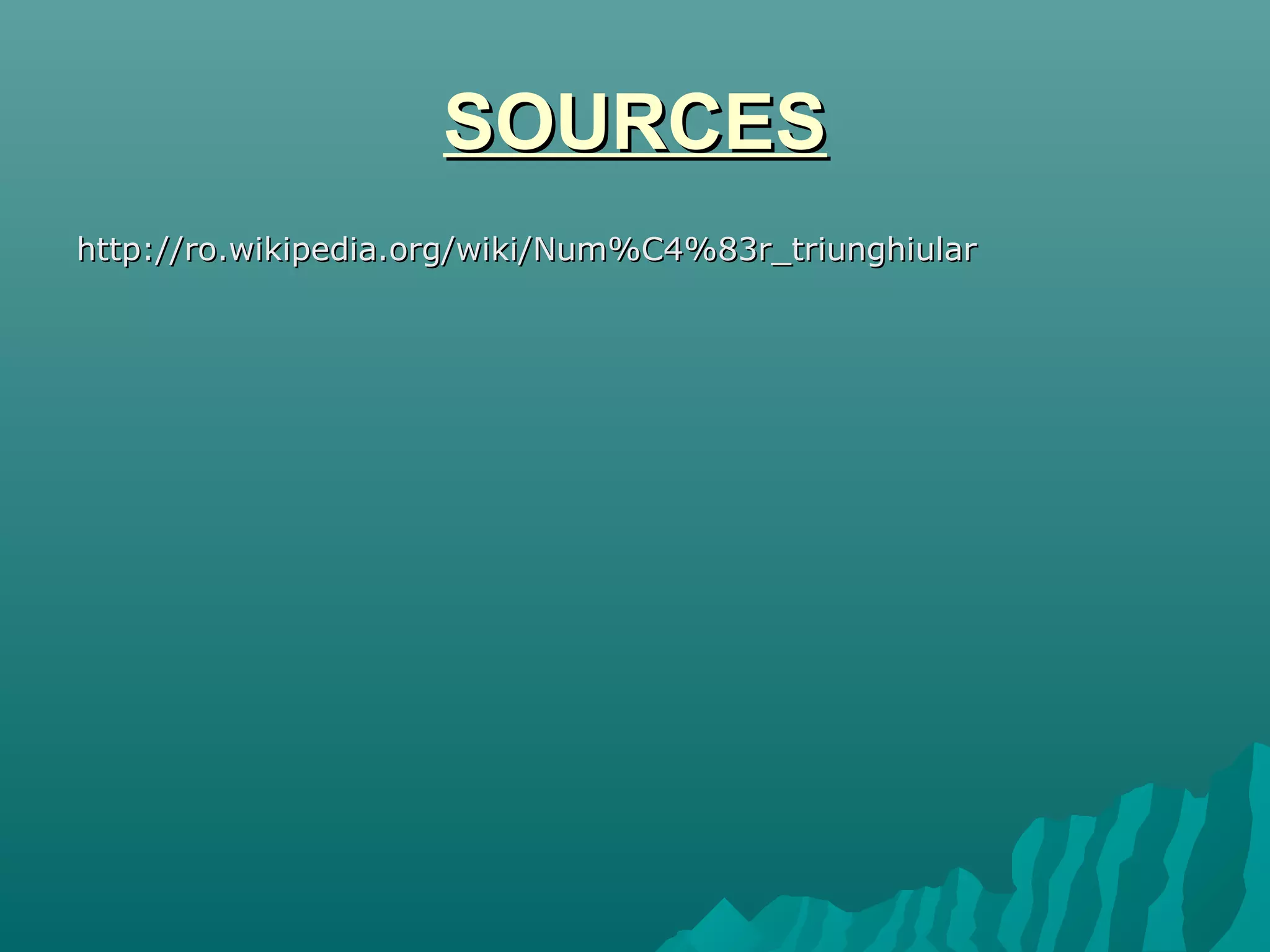 Triangular numbers | PPT