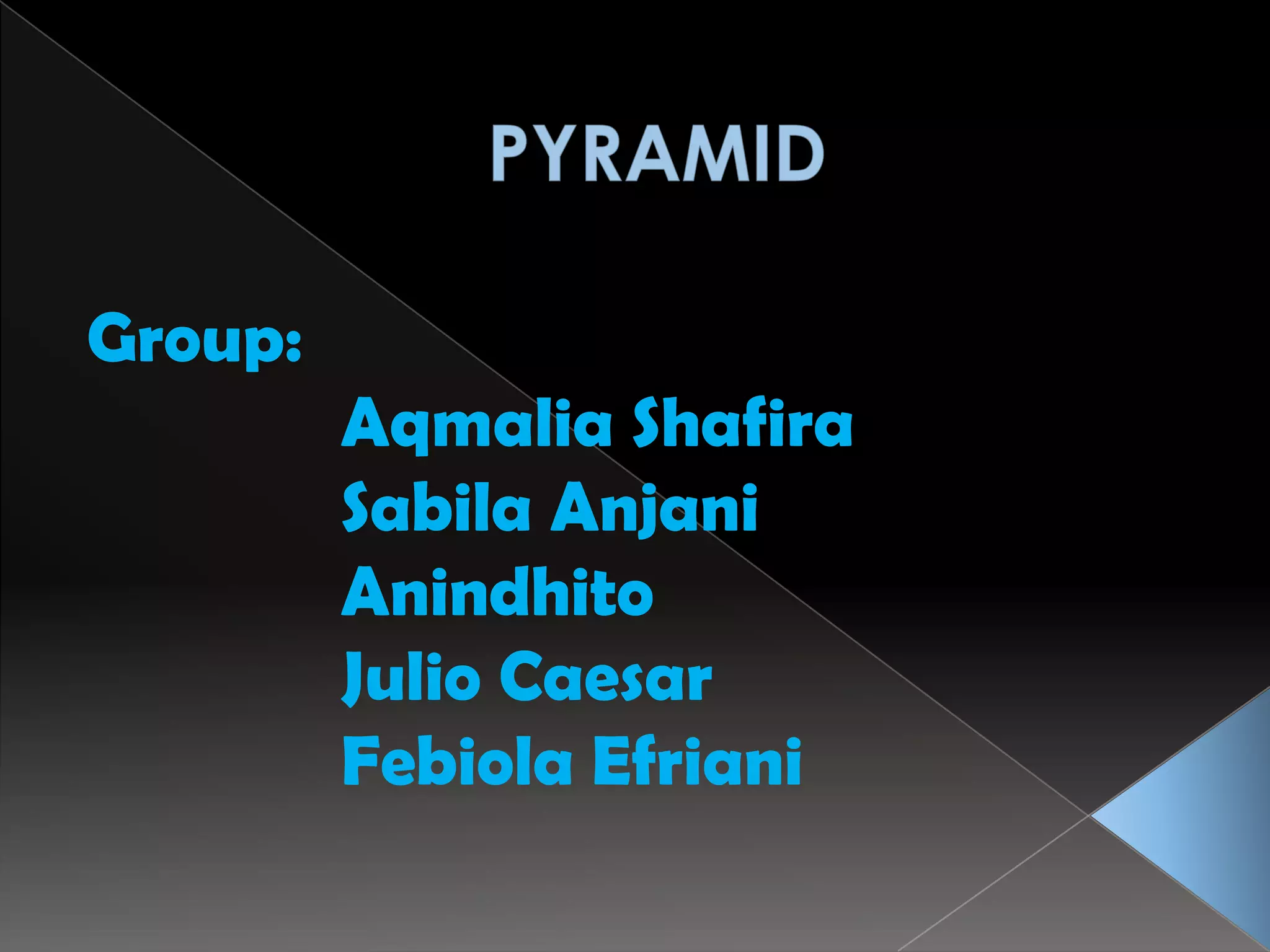 Pyramid Mathematics | PPTX
