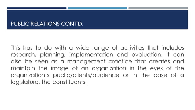 TRIANGULAR RELATIONS: A CATALYST FOR EFFECTIVE LEGISLATIVE PROCESS | PPT