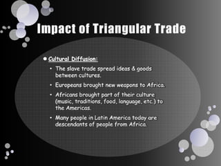 Triangular trade | PPT