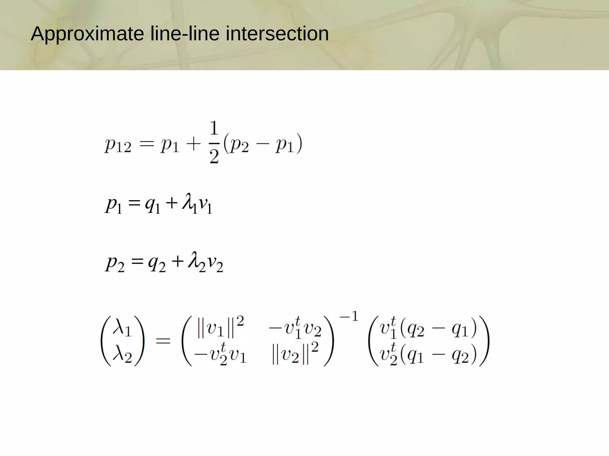 Build Your Own 3D Scanner: The Mathematics of 3D Triangulation | PPT