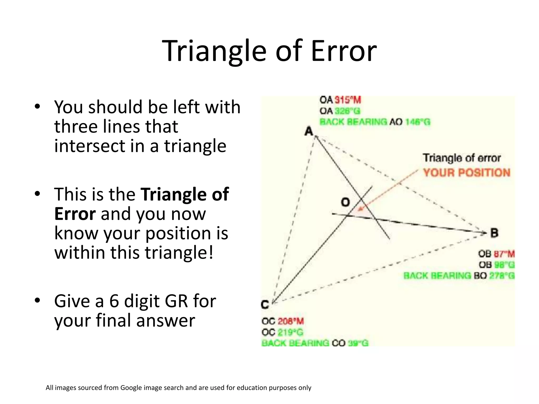 Triangulation plain | PPTX