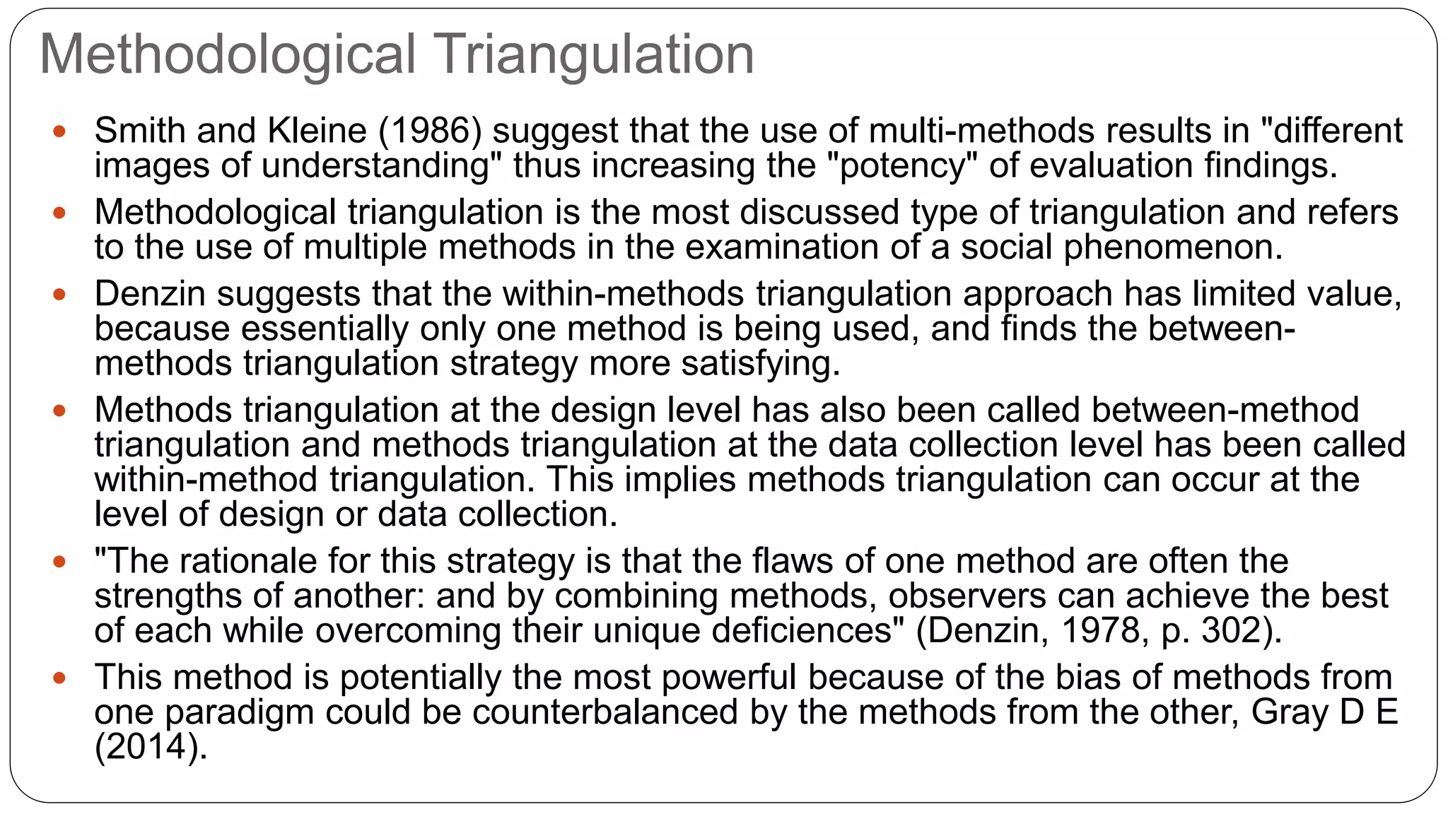 Triangulation | PPTX