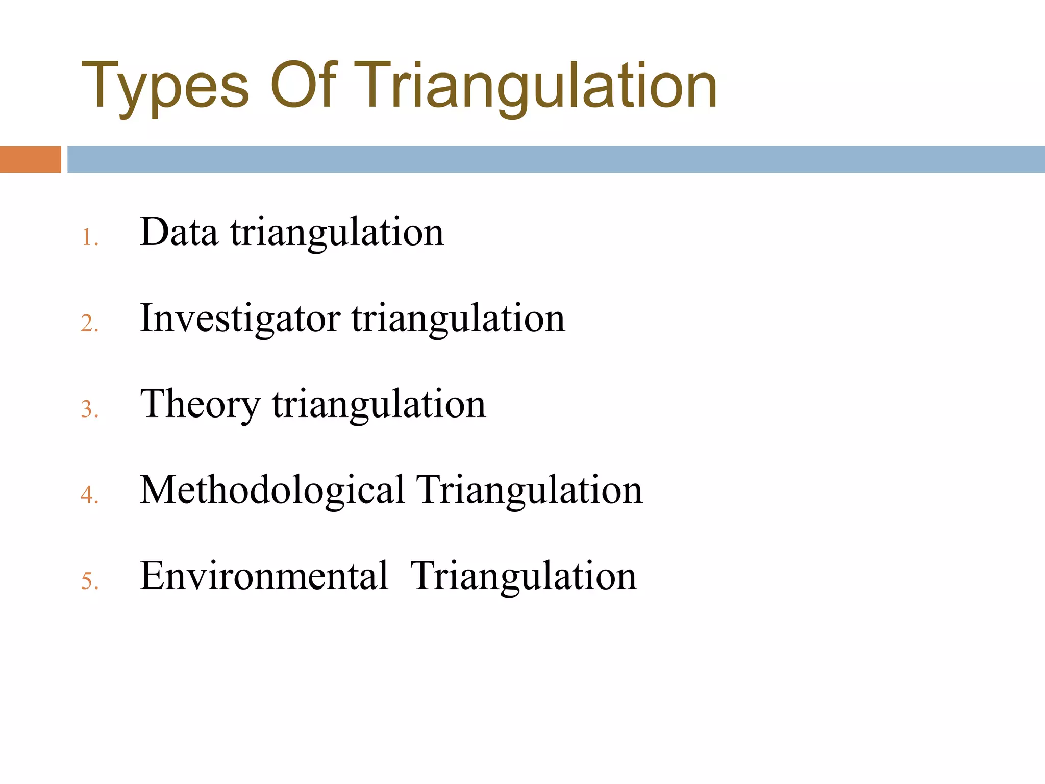 Triangulation | PPT