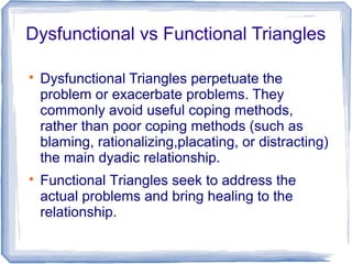 Triangulation in Pastoral Care | PPT | Parenting Babies and Toddlers ...
