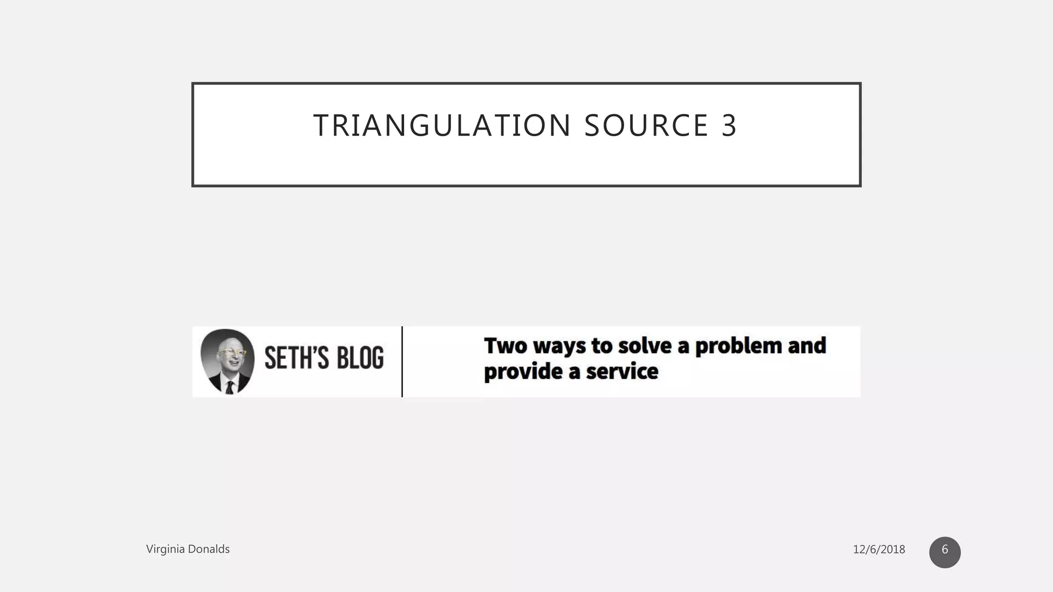 Triangulation Assignment | PPT