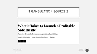 Triangulation Assignment | PPT