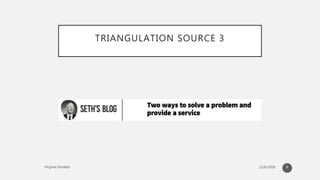 Triangulation Assignment | PPT
