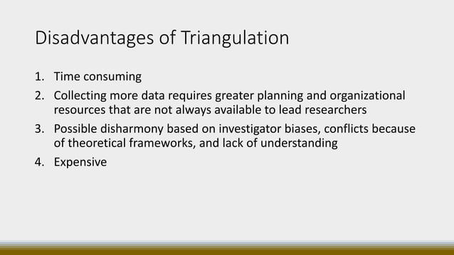 Triangulation Pptx Science